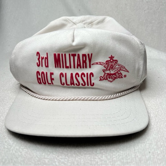 unbranded | Accessories | Vintage 3rd Military Gold Classic White Red ...